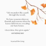 40+ Slow Living Quotes to Slow Down & Enjoy Life - Seasonal Slow Living