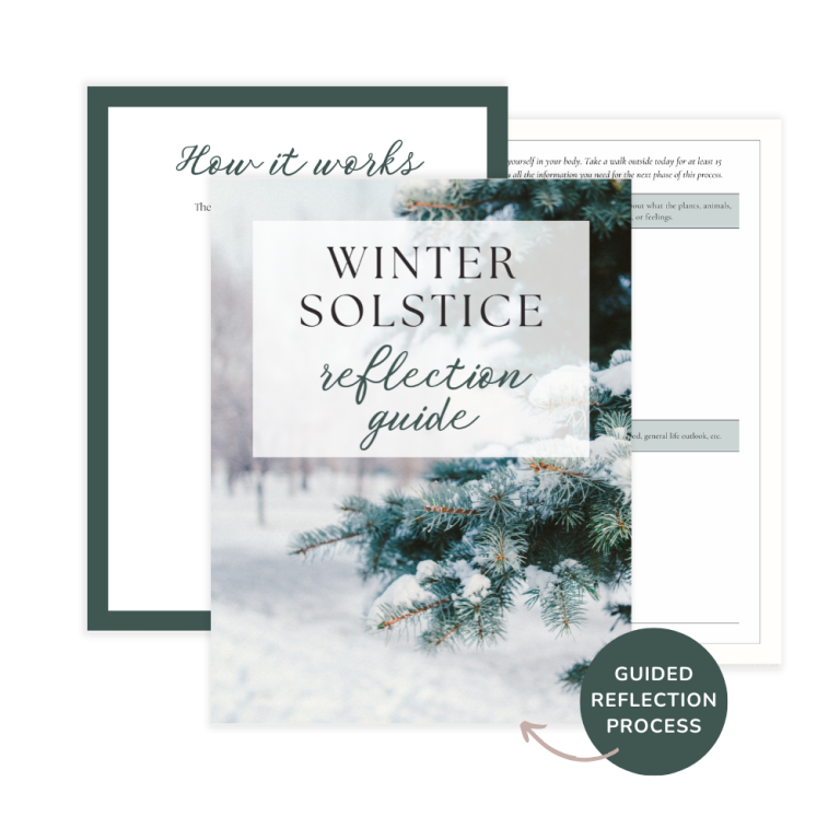 Free Printable Winter Solstice Tarot Card Spread - Seasonal Slow Living
