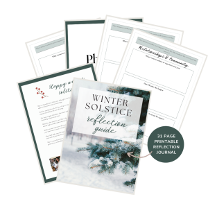 Winter Solstice Journal Prompts for a Self-Reflection Ritual - Seasonal ...